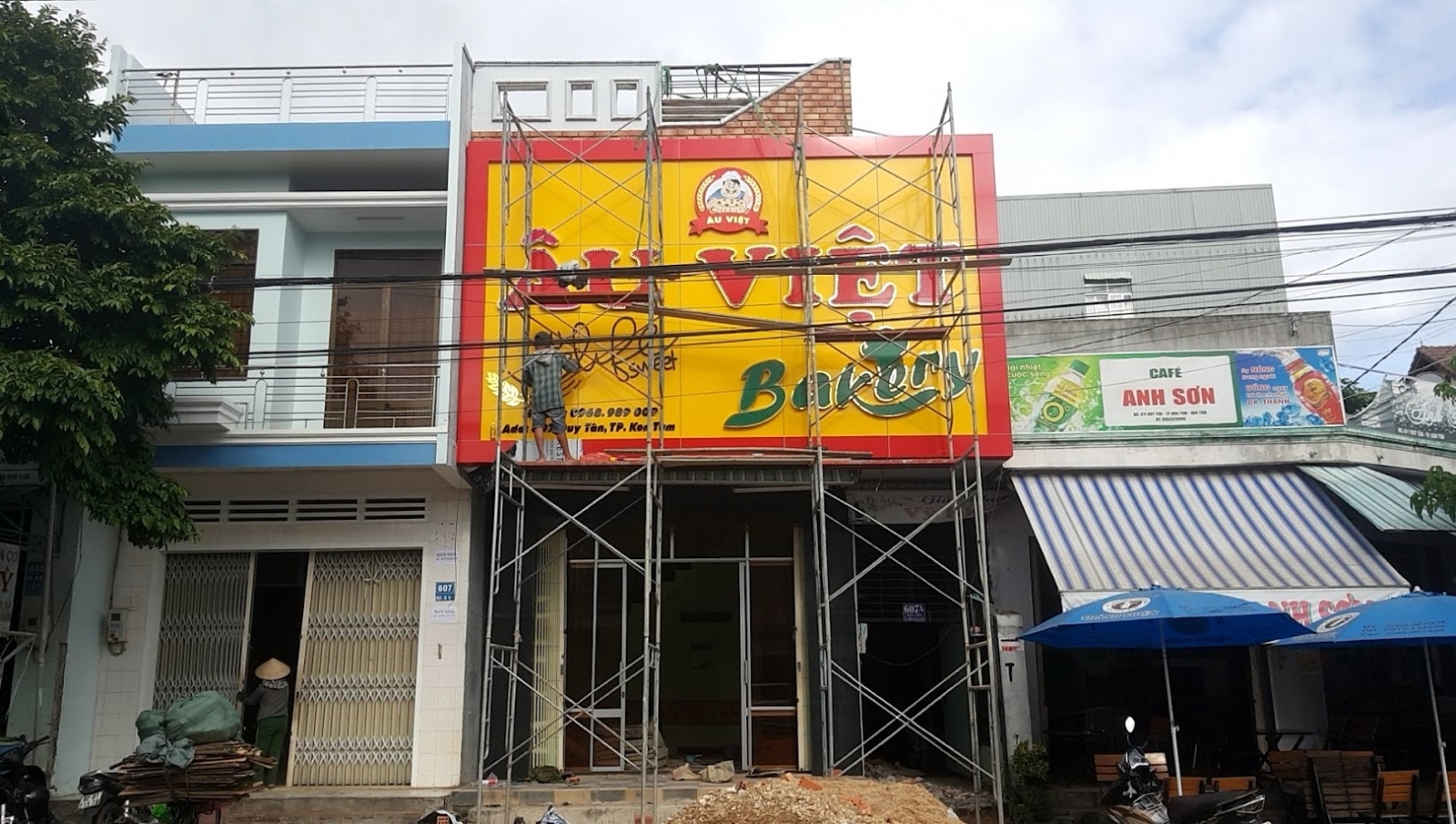 Thi công alu âu việt bakery